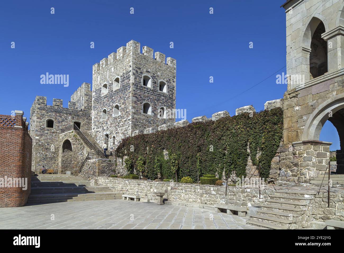 Rabati Castle is a medieval castle complex in Akhaltsikhe, Georgia ...