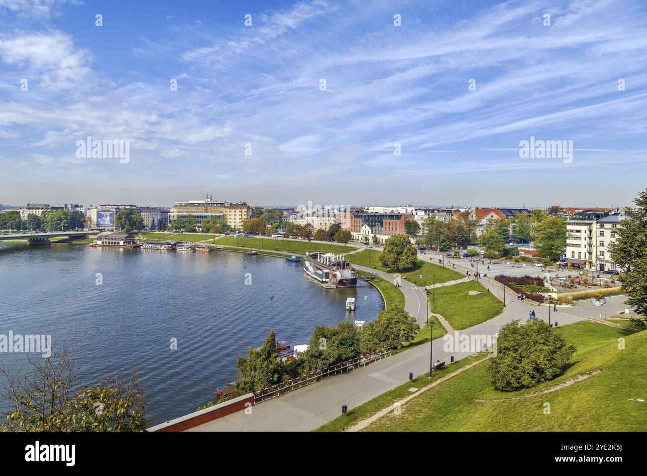 Vistula river elevated view hi-res stock photography and images - Alamy