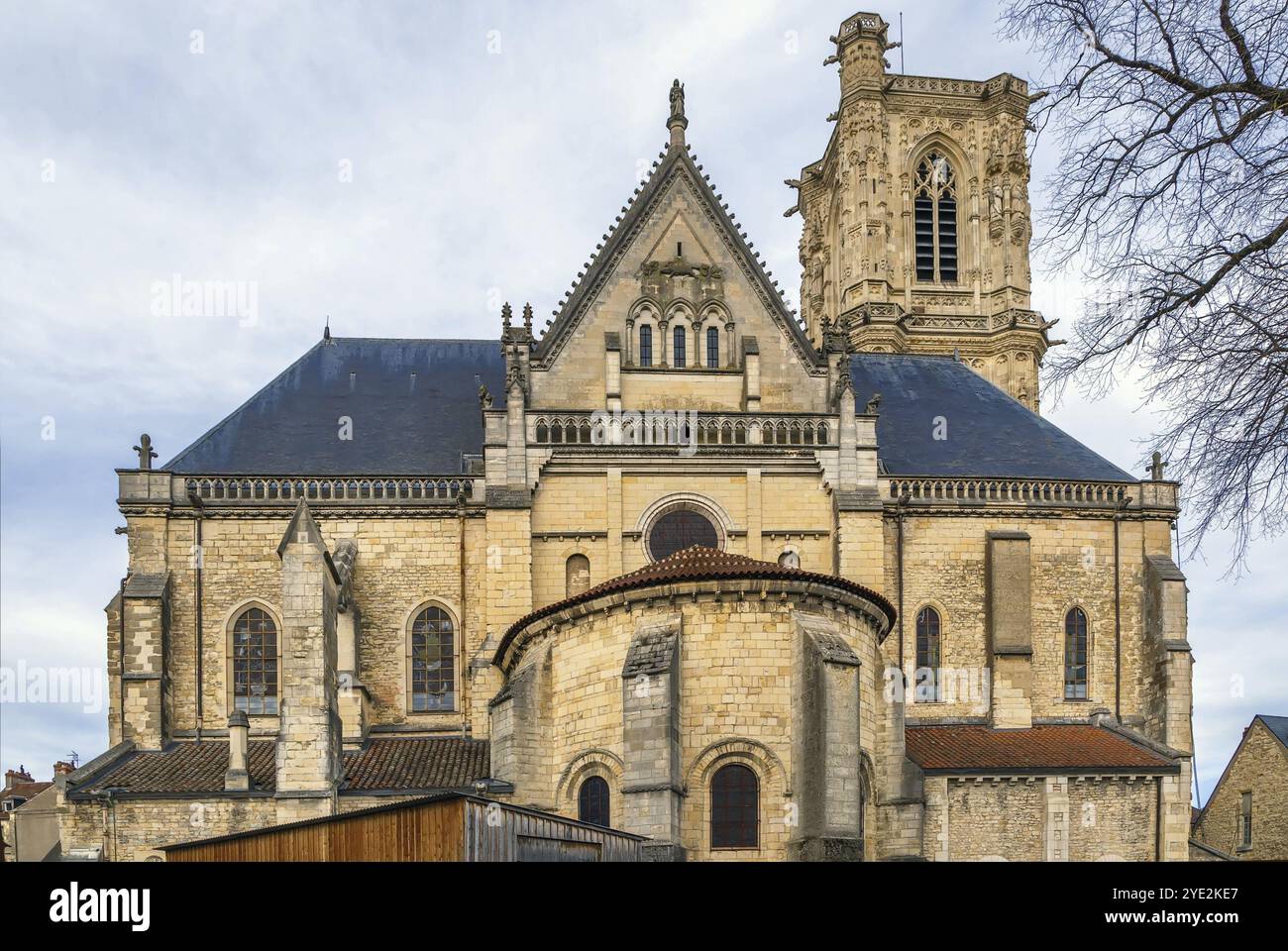 Nevers Cathedral is a Roman Catholic church located in the town of ...