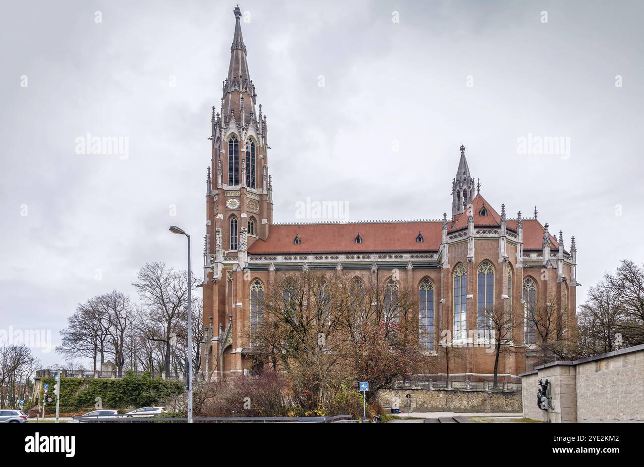 Catholic parish church Heilig Kreuz (Holy Cross), consecrated in 1886, is the last completely ...