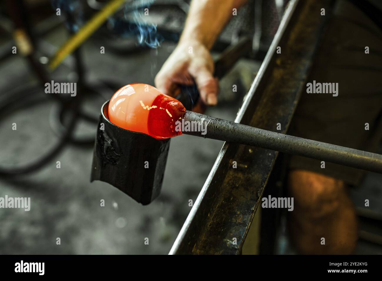 Tradesman using tool shape hi-res stock photography and images - Alamy