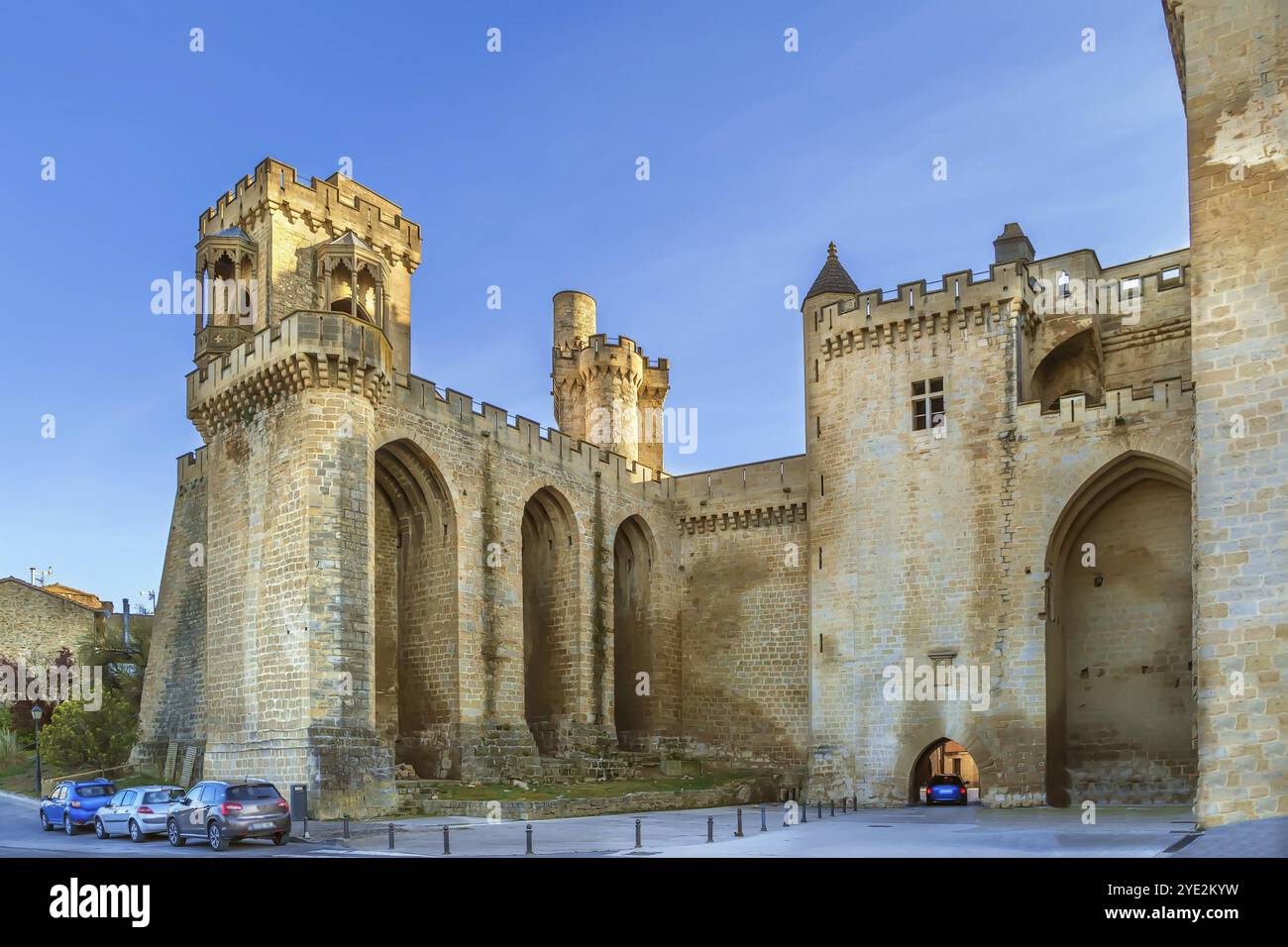Palace of the Kings of Navarre or Royal Palace of Olite is a castle ...
