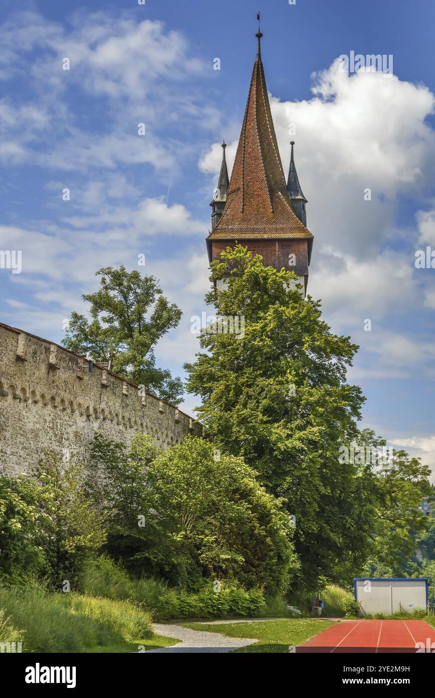 Musegg Wall, the celebrated city walls with their nine towers form part ...