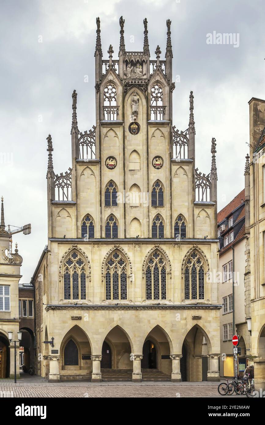 Historical City Hall of Munster is one of the most significant ...