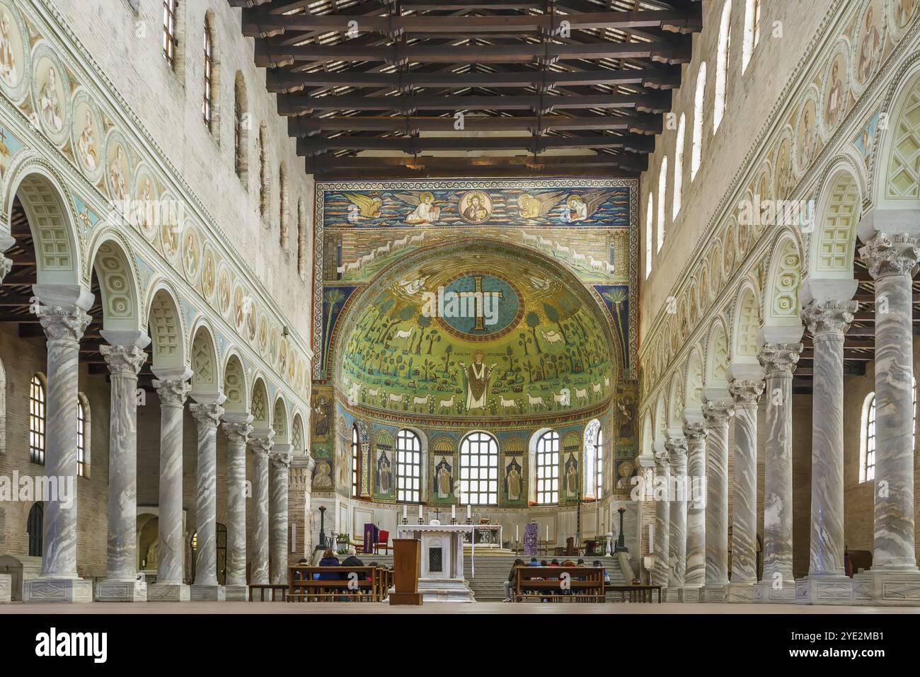 Basilica of Sant' Apollinare in Classe is an important monument of ...