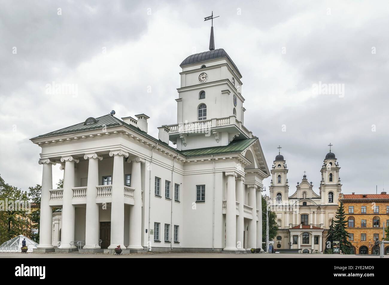 Old City Hall in MInsk city center, Belarus, Europe Stock Photo - Alamy
