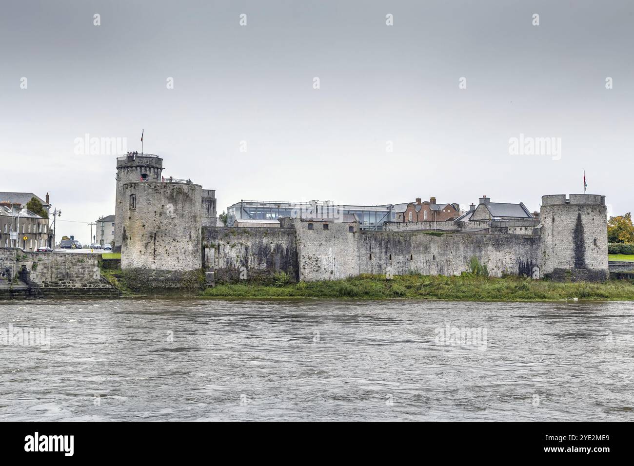 King John's Castle is a 13th-century castle in Limerick, Ireland, next ...