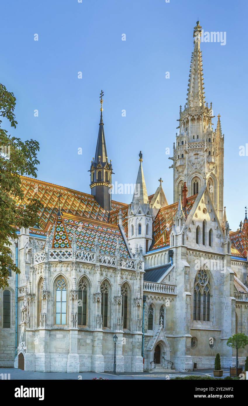 Church of the Assumption of the Buda Castle more commonly known as the ...