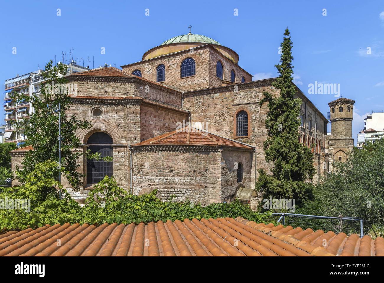Hagia Sophia in Thessaloniki, Greece, is one of the oldest churches in ...