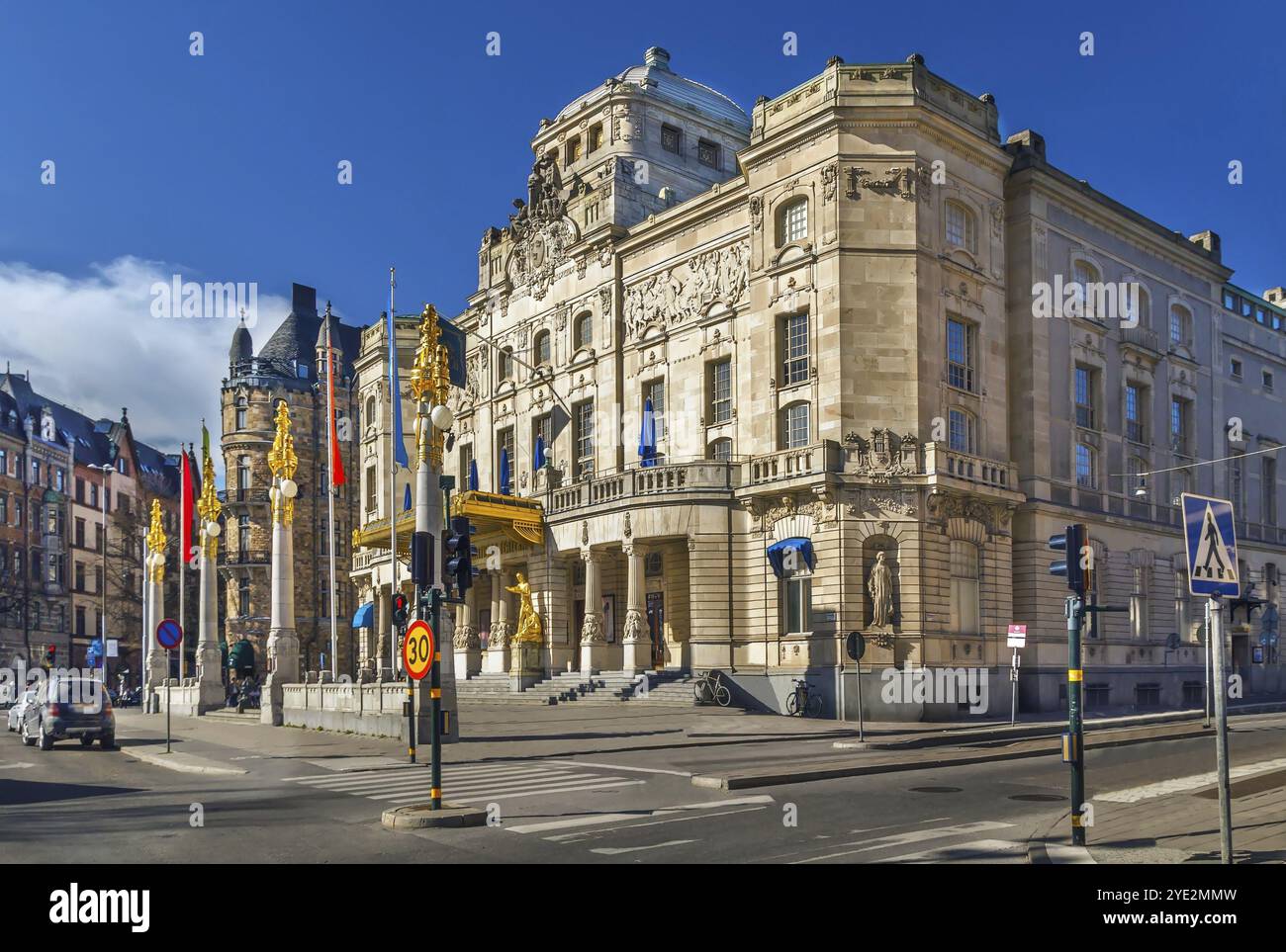 Royal Dramatic Theatre is Sweden's national stage for Stock Photo - Alamy