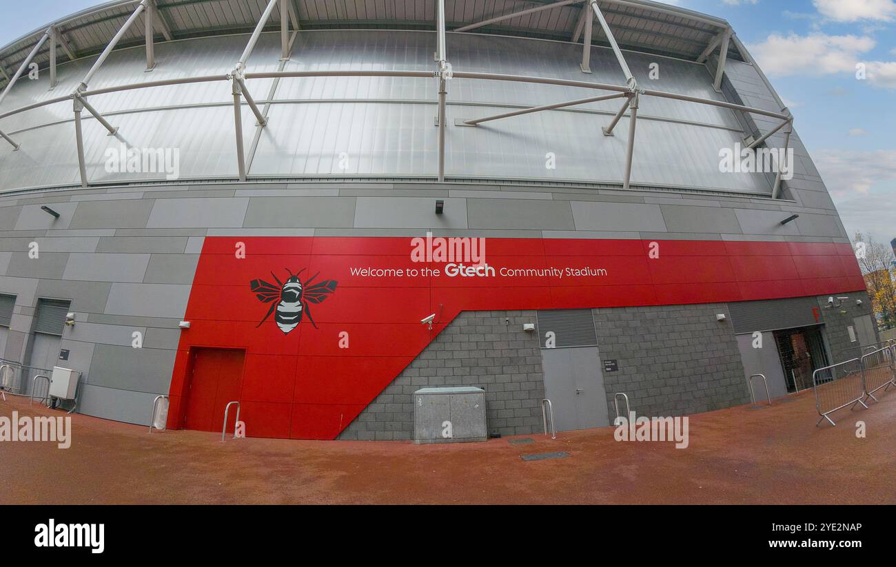 The Gtech Community Stadium is home to Brentford Football Club in ...