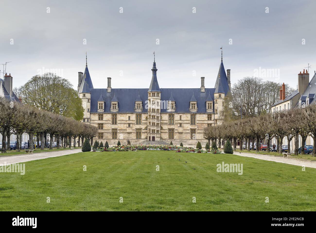 Ducal Palace of Nevers is a residence castle of the 15th and 16th ...