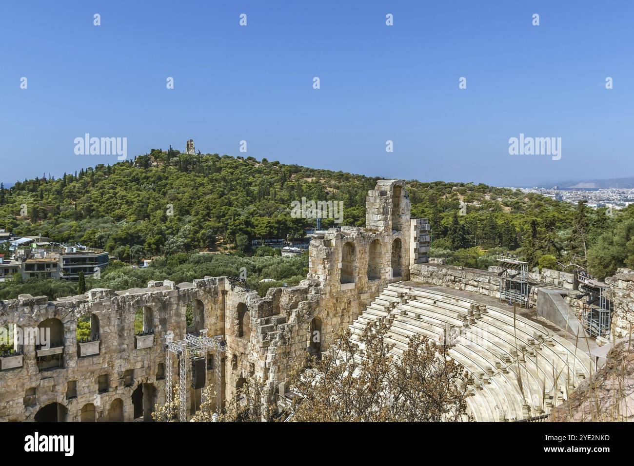 The Odeon of Herodes Atticus is a stone theatre structure located on ...