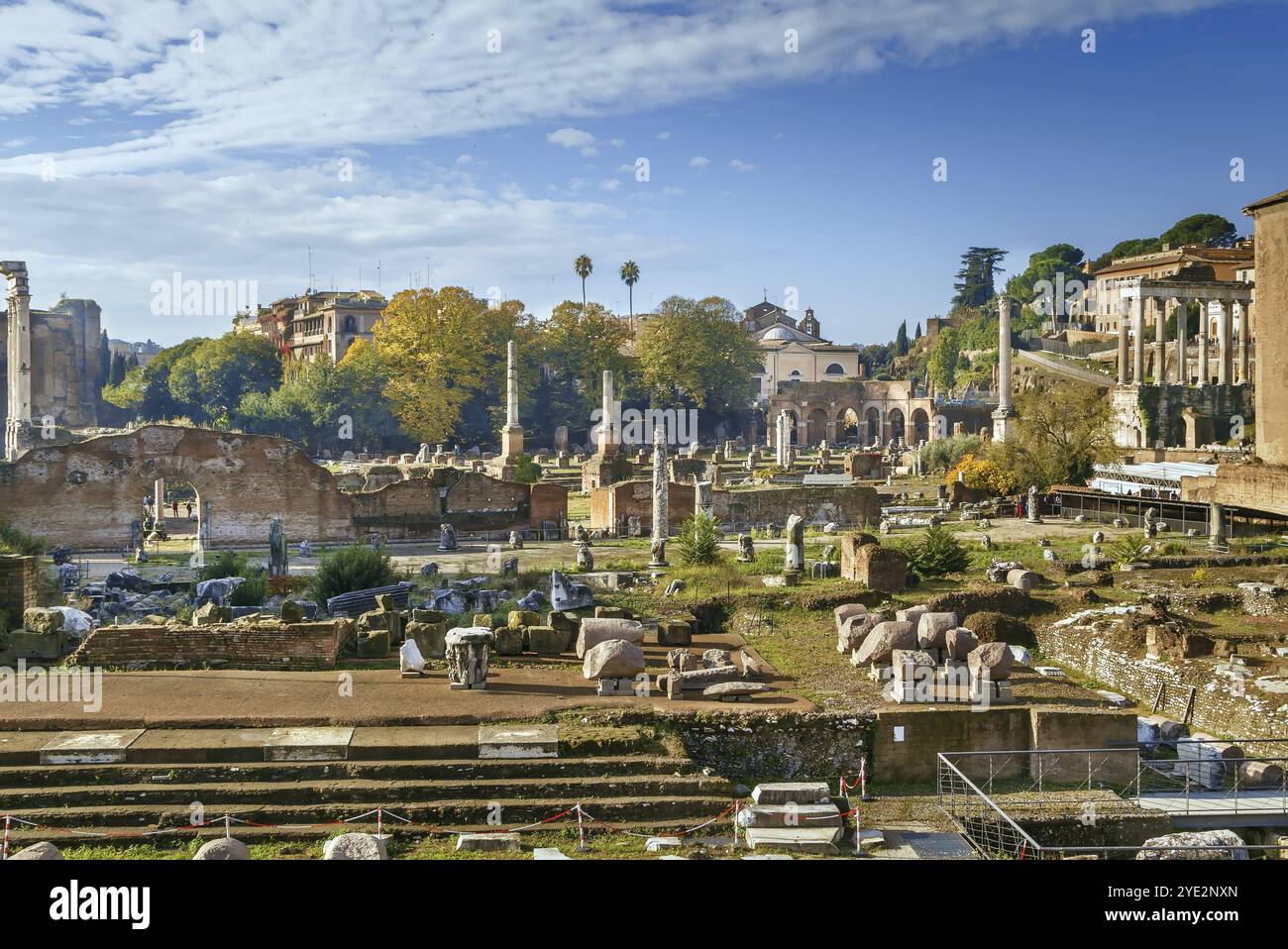 Roman Forum is a rectangular forum (plaza) surrounded by the ruins of ...