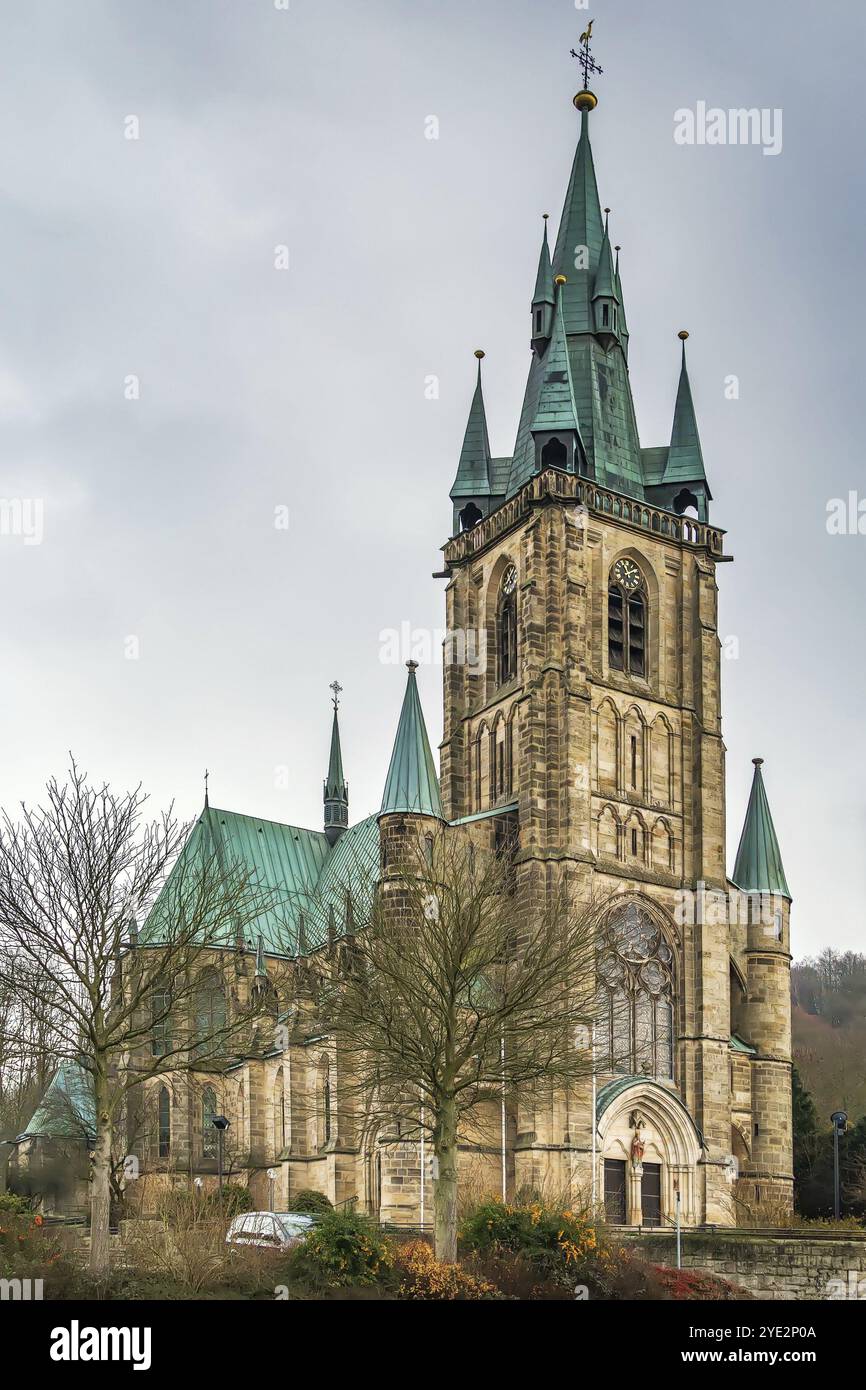 St. Boniface is a Built in 1885, Roman Catholic parish church in Fulda ...