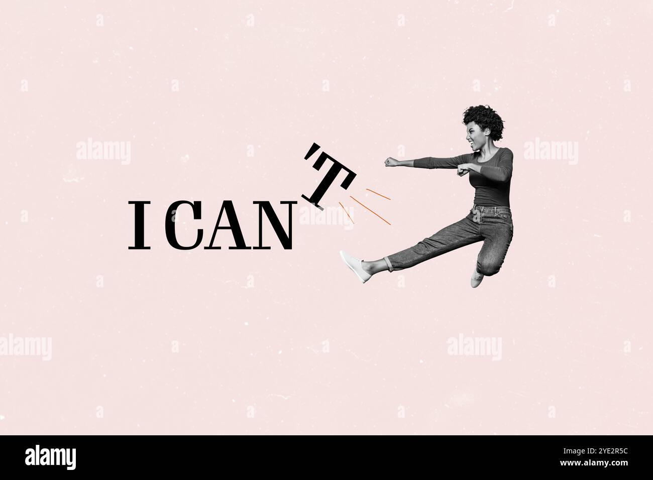 Composite trend artwork 3D sketch image photo collage of copyspace ...