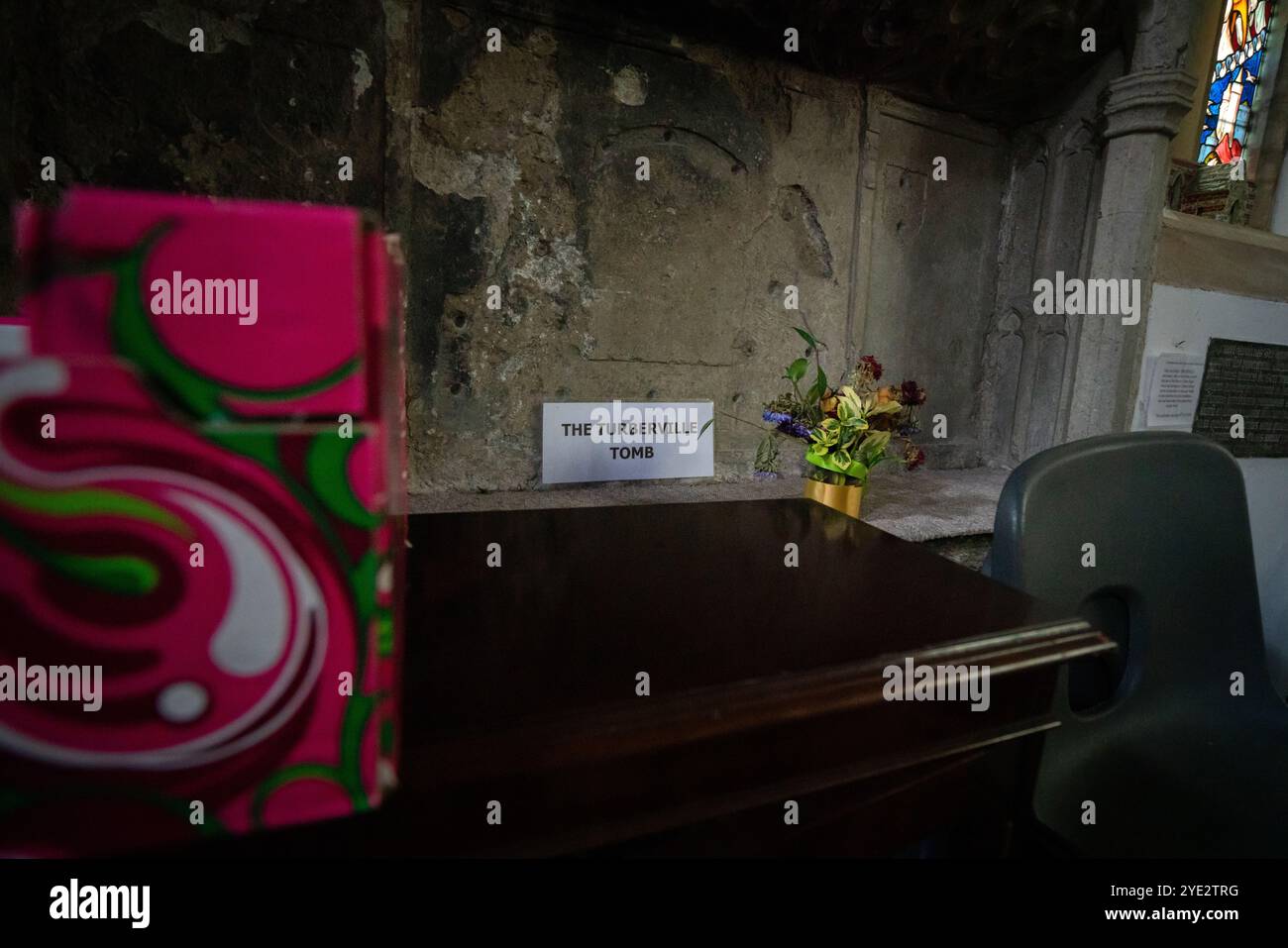 The canopied Altar Tomb of the Turberville family in Bere Regis church ...