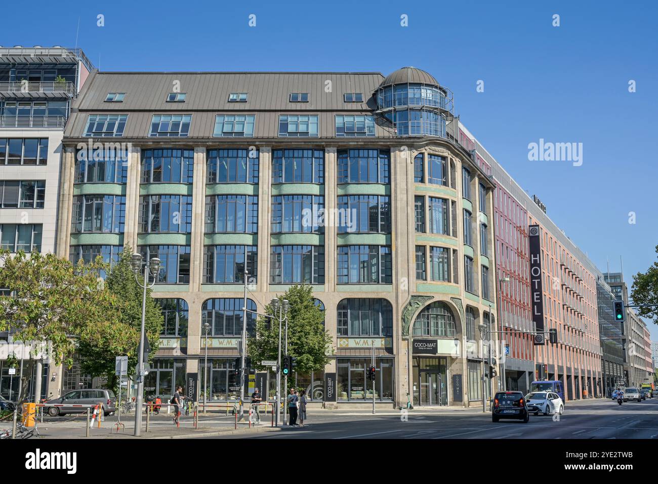 WMF commercial building on the corner of Leipziger Straße 112 and ...