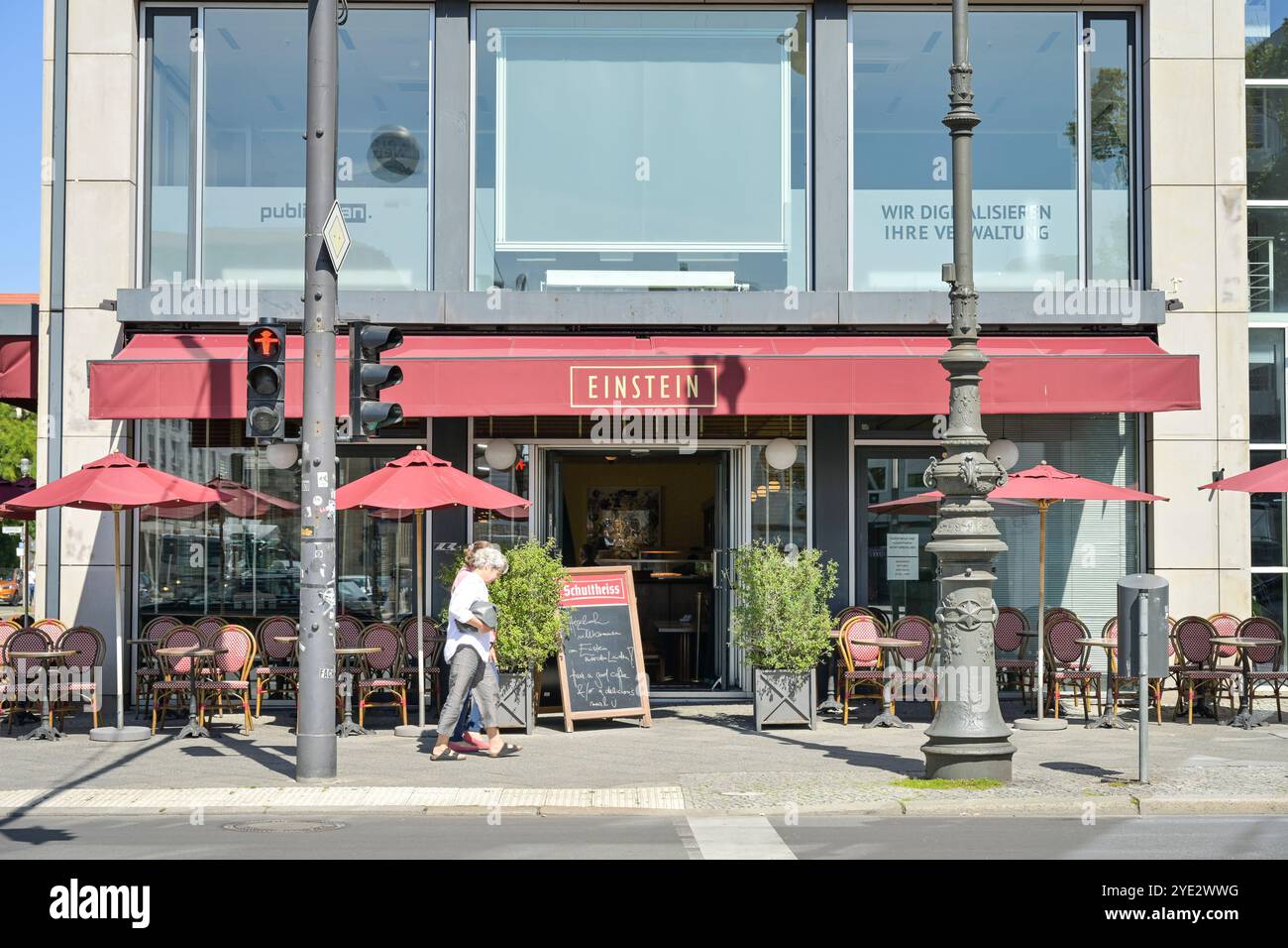 Café Einstein, Unter den Linden, Mitte, Berlin, Germany Stock Photo - Alamy