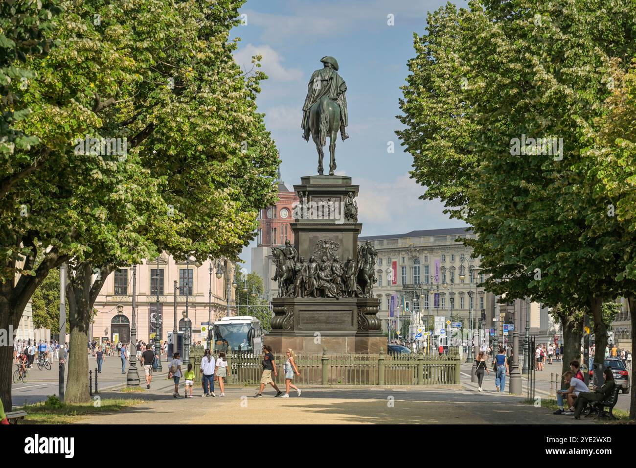 Monument to Frederick the Great, Unter den Linden, Mitte, Berlin ...