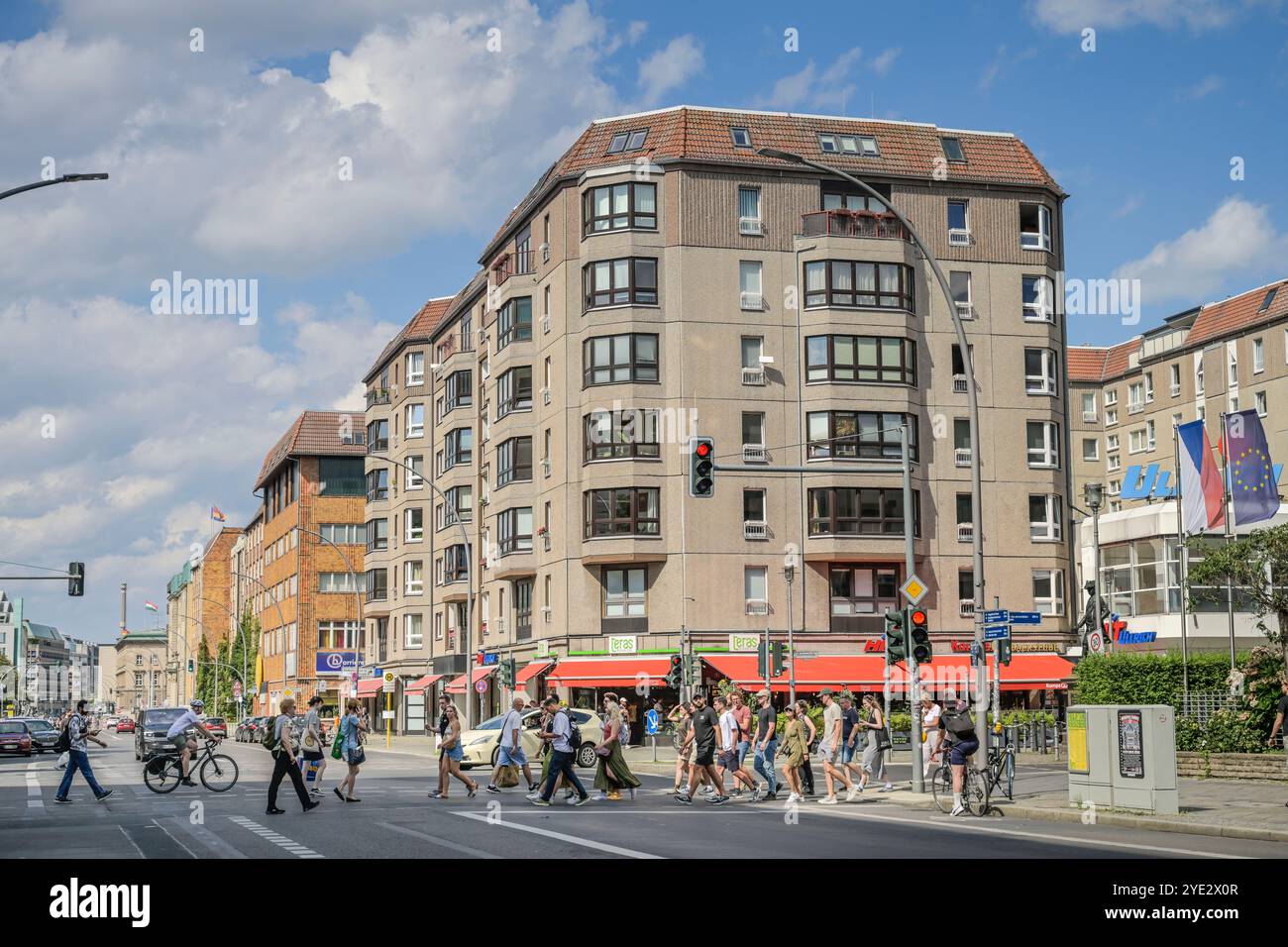 prefabricated buildings, residential buildings, Wilhelmstraße, Mitte ...