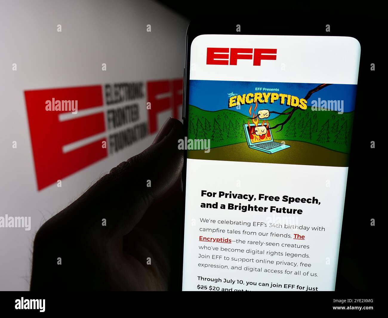 Organisation electronic frontier foundation hi-res stock photography and images - Alamy