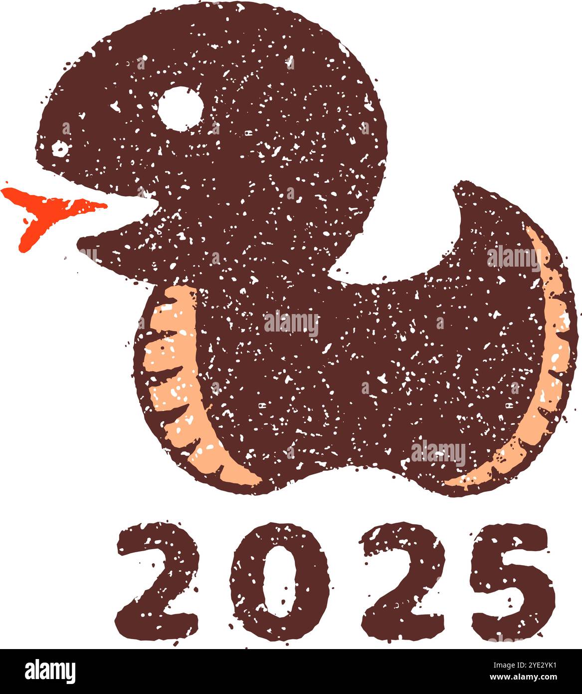 Symbol 2025 year snake Cut Out Stock Images & Pictures - Alamy