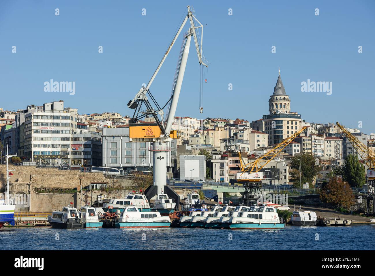 ISTANBUL, TURKEY - OCTOBER 1, 2024: View from the historic Golden Horn ...
