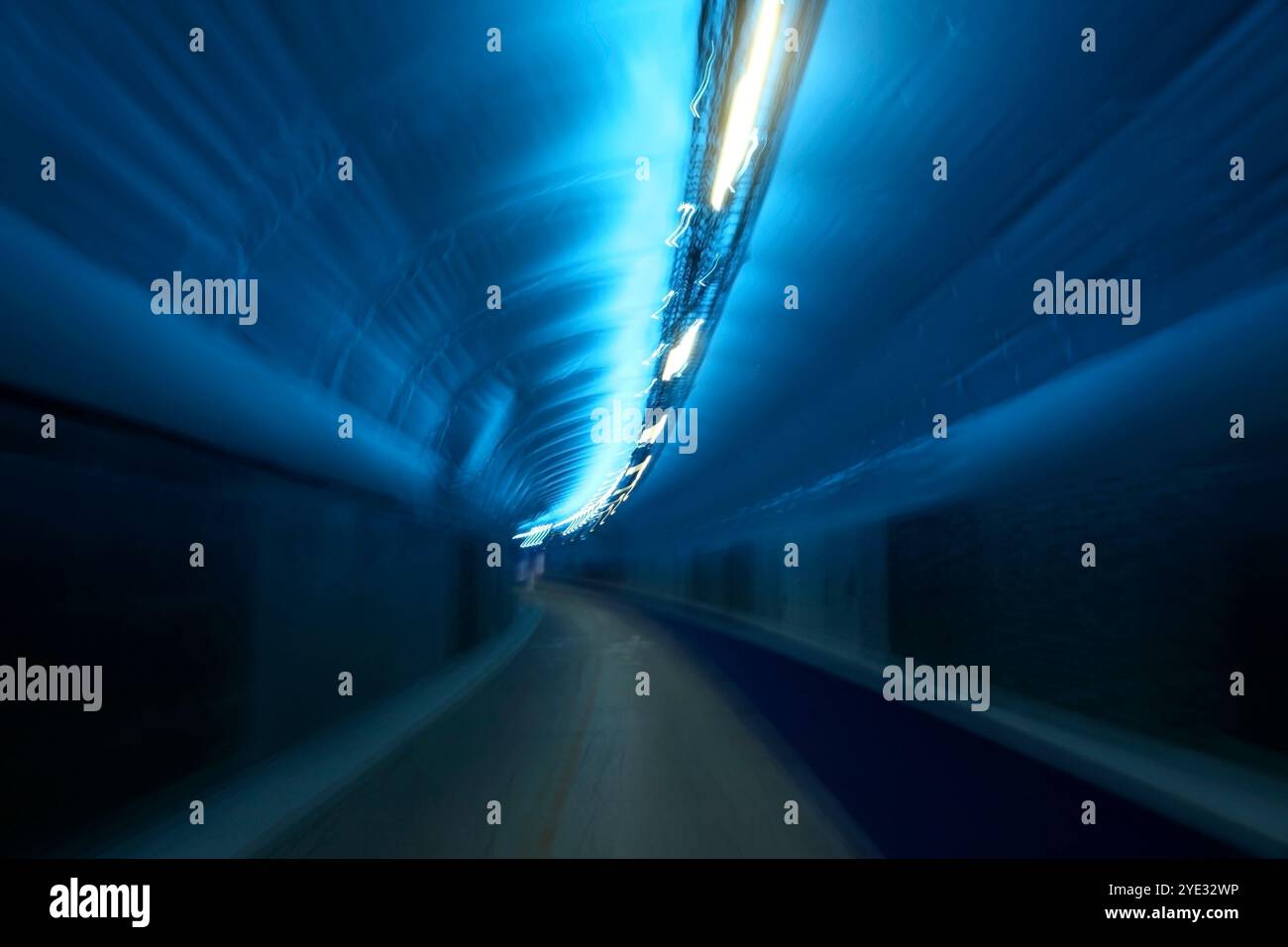 The 3km Fyllingsdalen bike tunnel, Bergen, Norway, the world's longest ...
