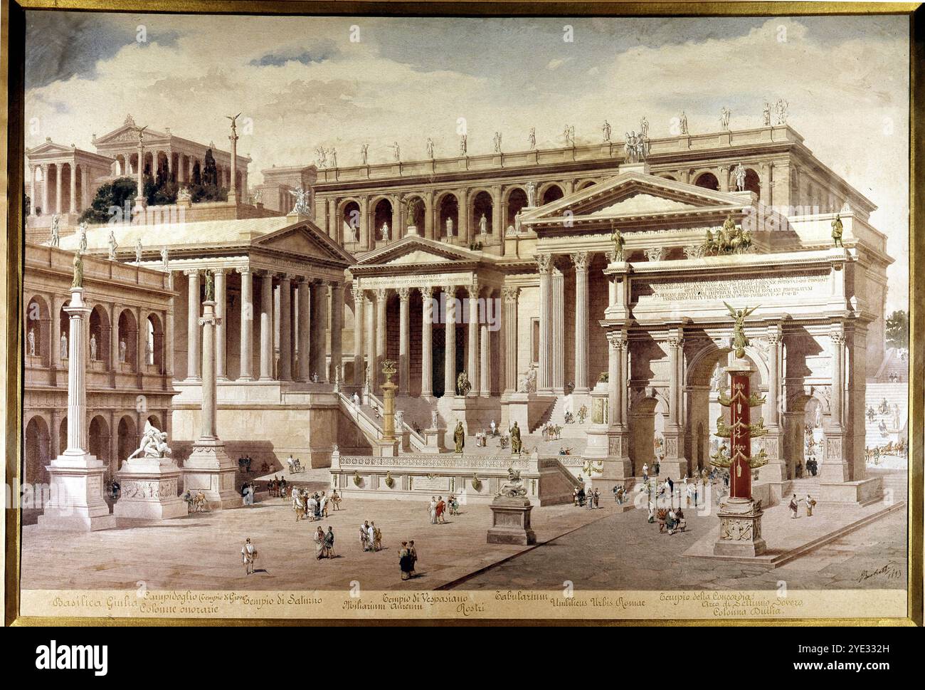 Antico arco rome hi-res stock photography and images - Alamy