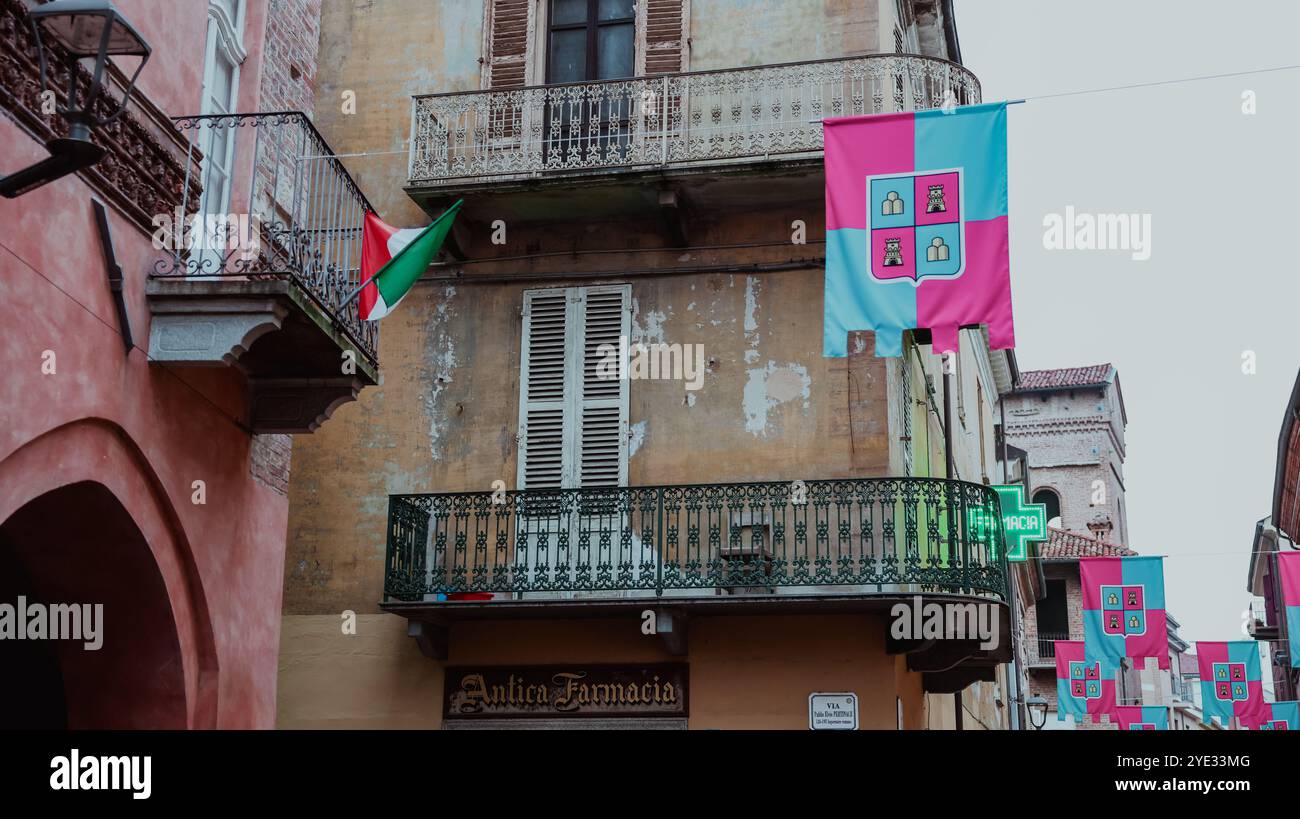 Showcasing a historic community event and streetscape hi-res stock ...