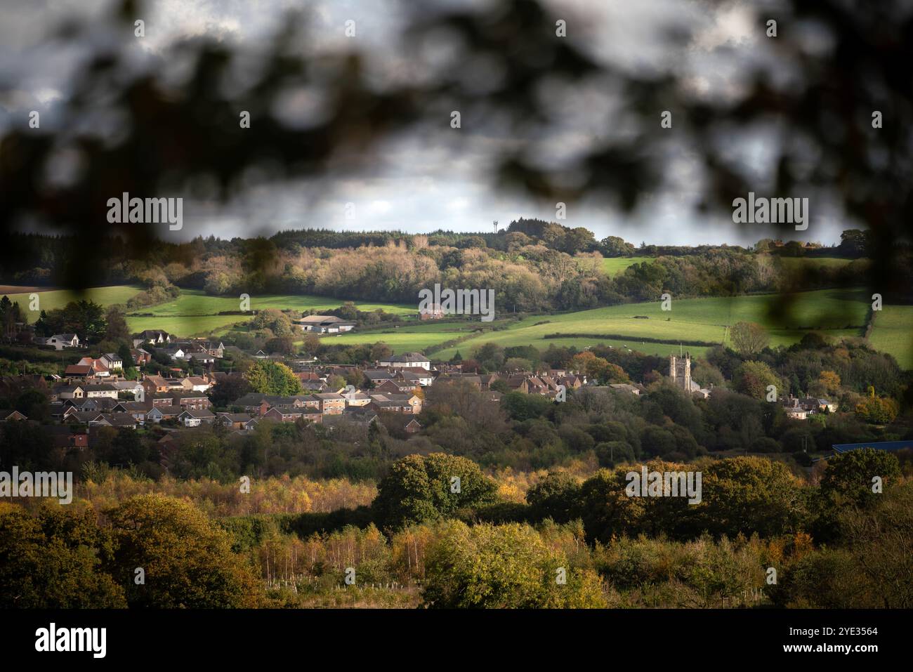 The village of Bere Regis next to the A35 in Dorset, UK Stock Photo - Alamy