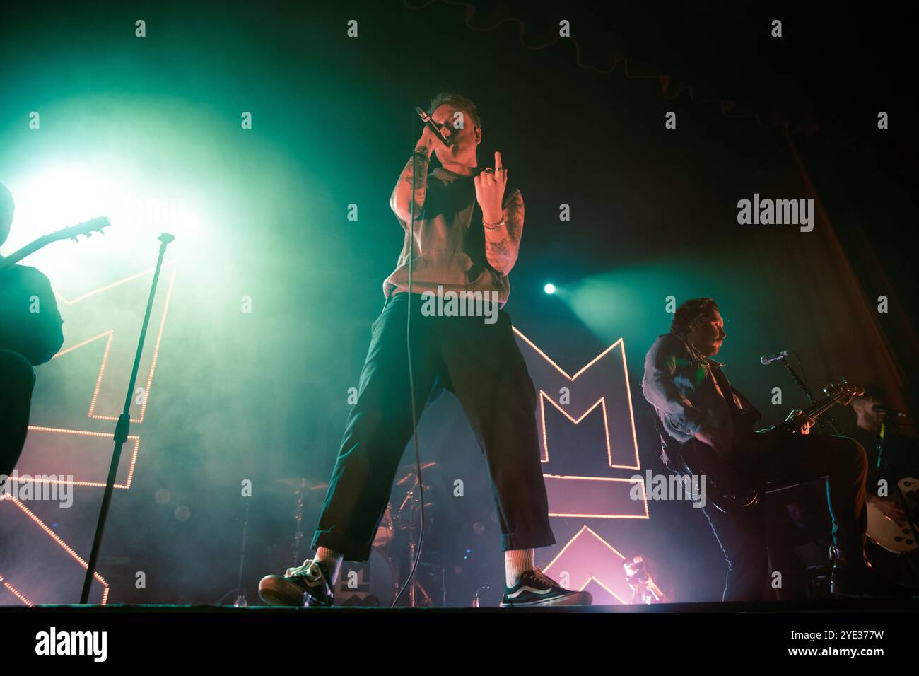 Mallory Knox performs live at the o2 ritz manchester uk , 17th october ...