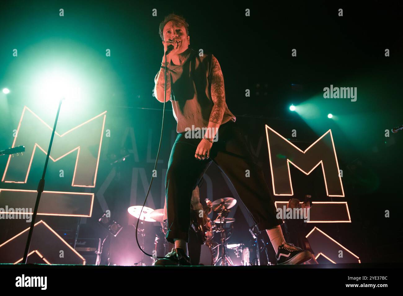 Mallory Knox performs live at the o2 ritz manchester uk , 17th october ...