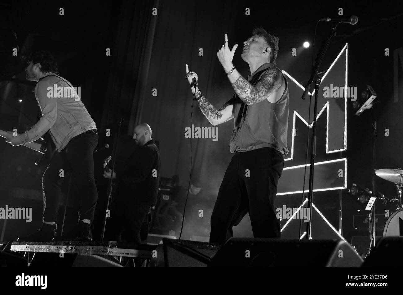 Mallory Knox performs live at the o2 ritz manchester uk , 17th october ...