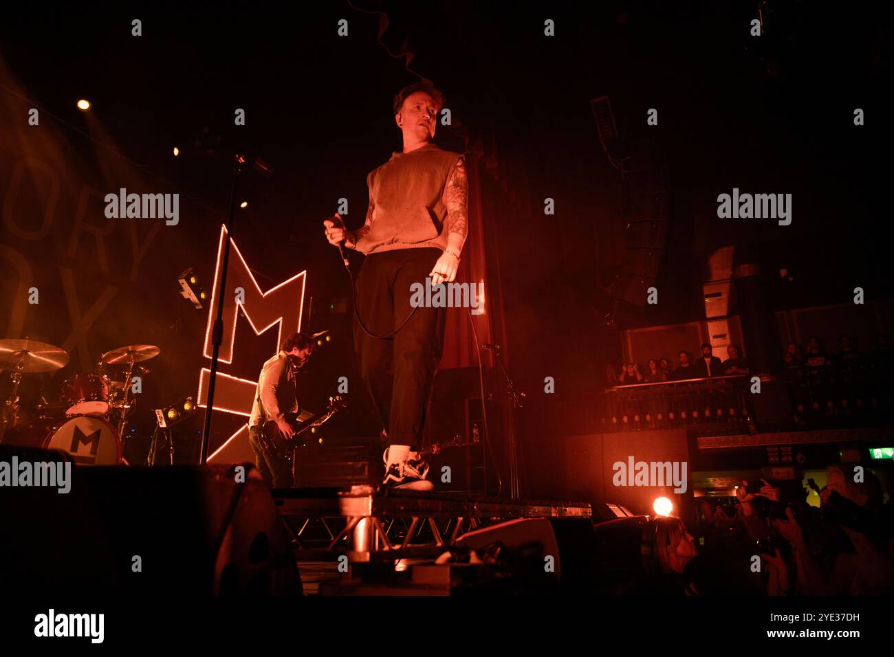 Mallory Knox performs live at the o2 ritz manchester uk , 17th october ...