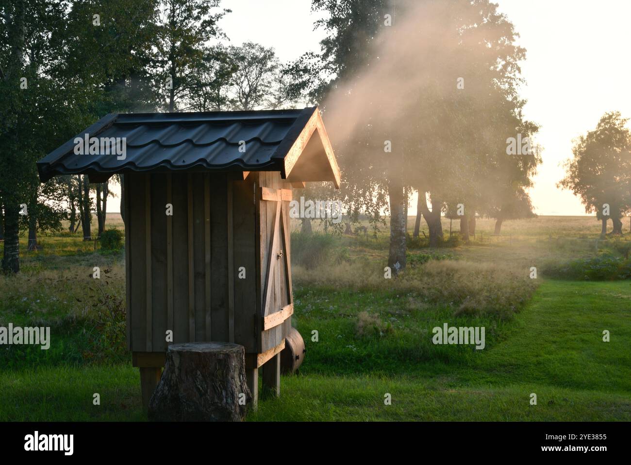 Fish smoking oven hi-res stock photography and images - Alamy