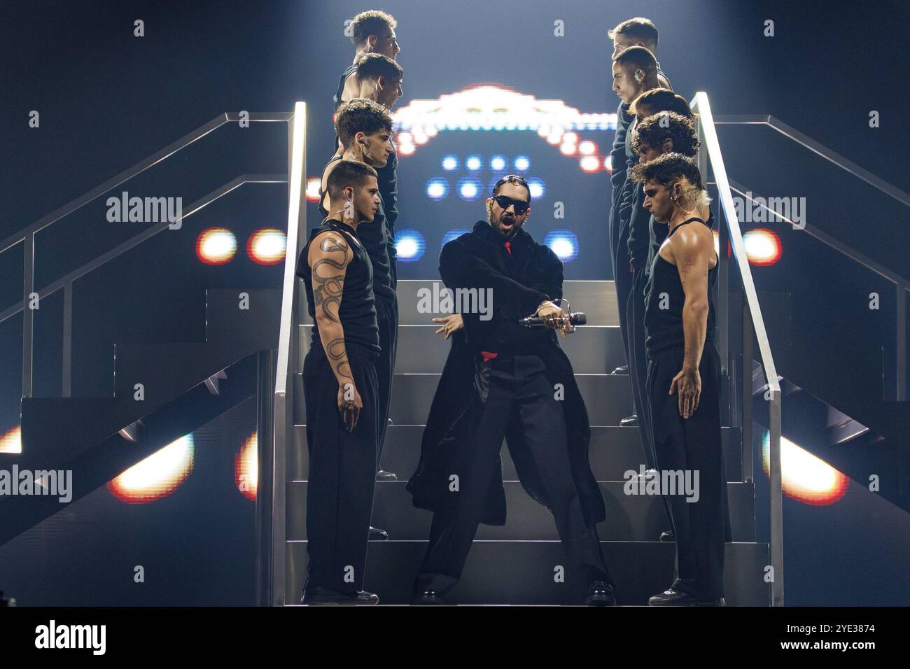 Mahmood during the Tour 2024 on October 27, 2024 at Palazzo dello Sport ...