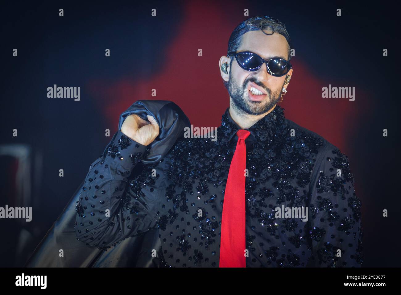 Mahmood during the Tour 2024 on October 27, 2024 at Palazzo dello Sport ...