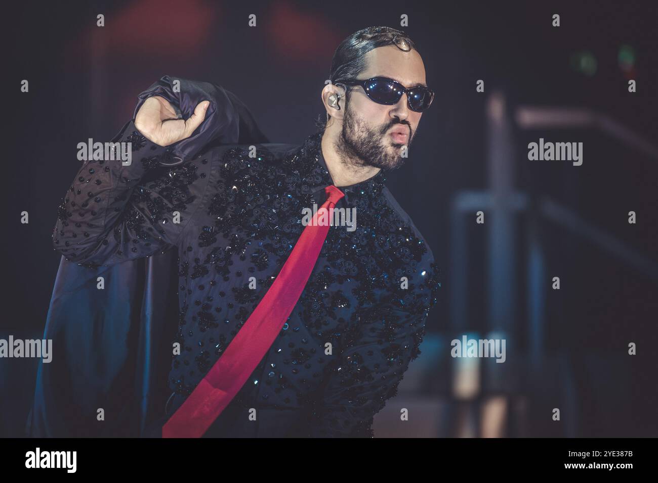 Mahmood during the Tour 2024 on October 27, 2024 at Palazzo dello Sport ...