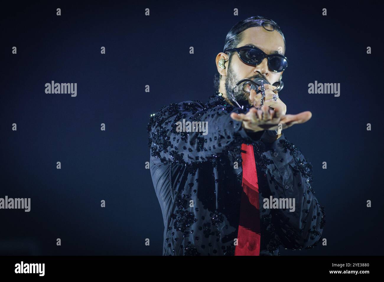 Mahmood during the Tour 2024 on October 27, 2024 at Palazzo dello Sport ...