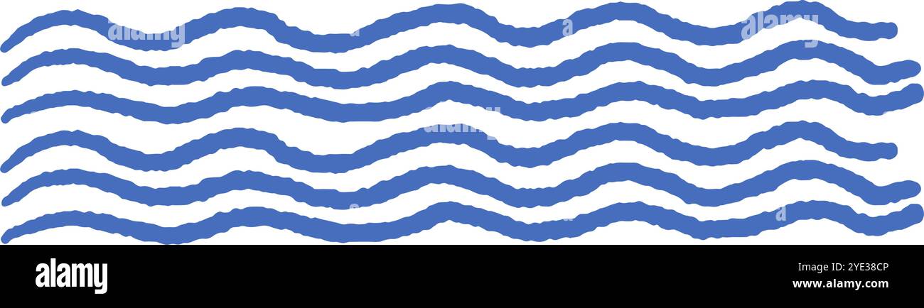 Wavy Lines Seamless Pattern Vector Stock Vector Image & Art - Alamy