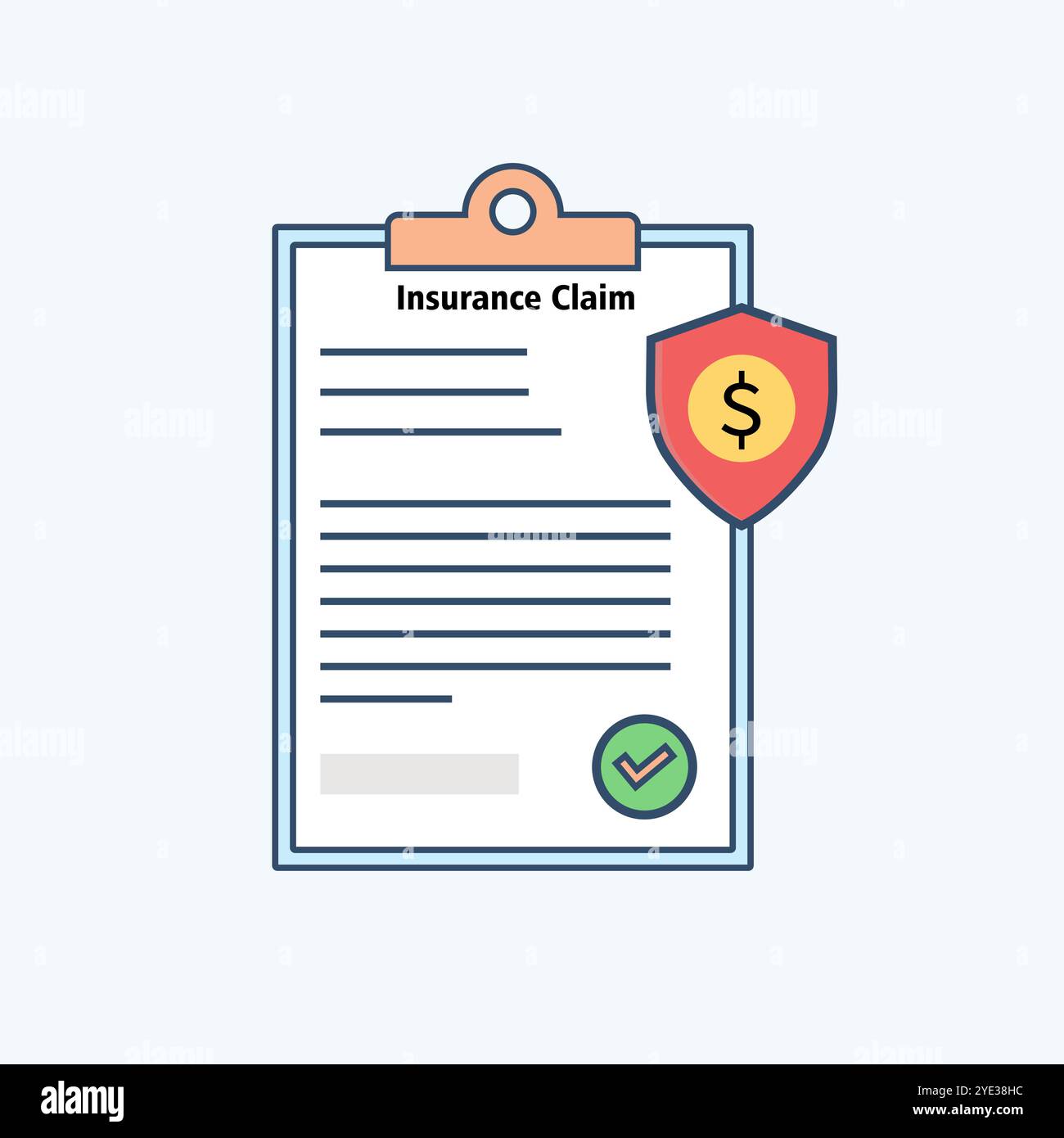 Health insurance settlement Stock Vector Images - Alamy