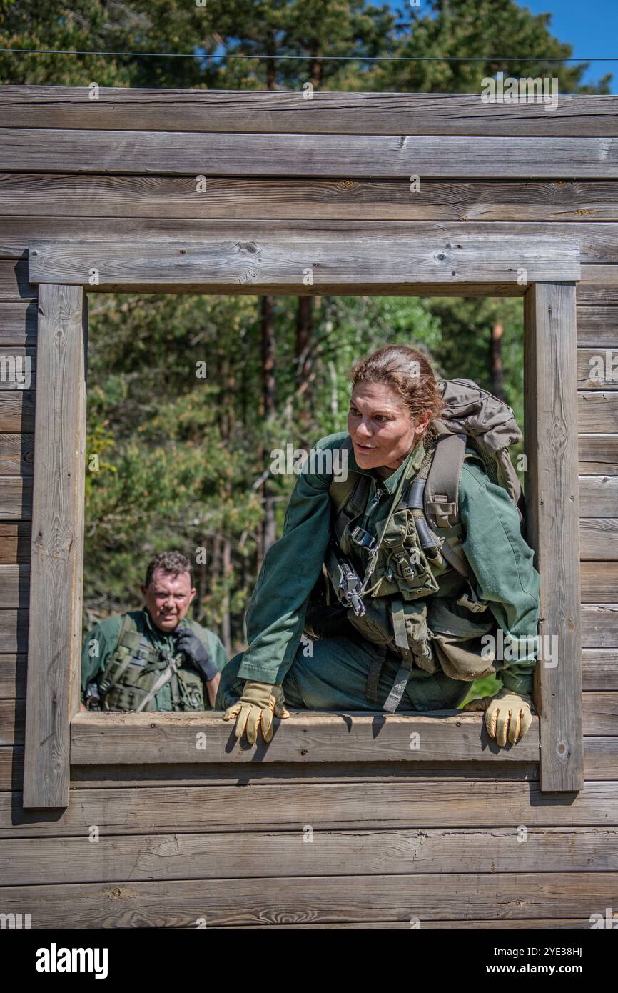 In the spring of 2024, Crown Princess Victoira of Sweden supplemented ...