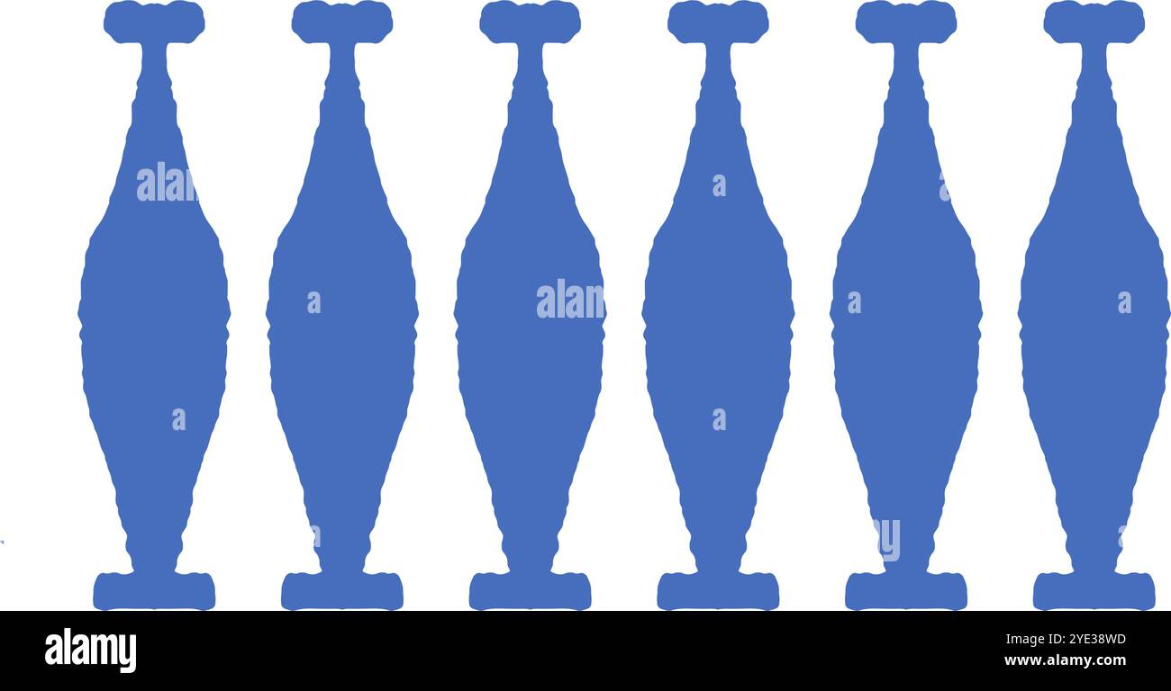 Decorative Vase Pattern Vector Illustration Stock Vector Image & Art ...