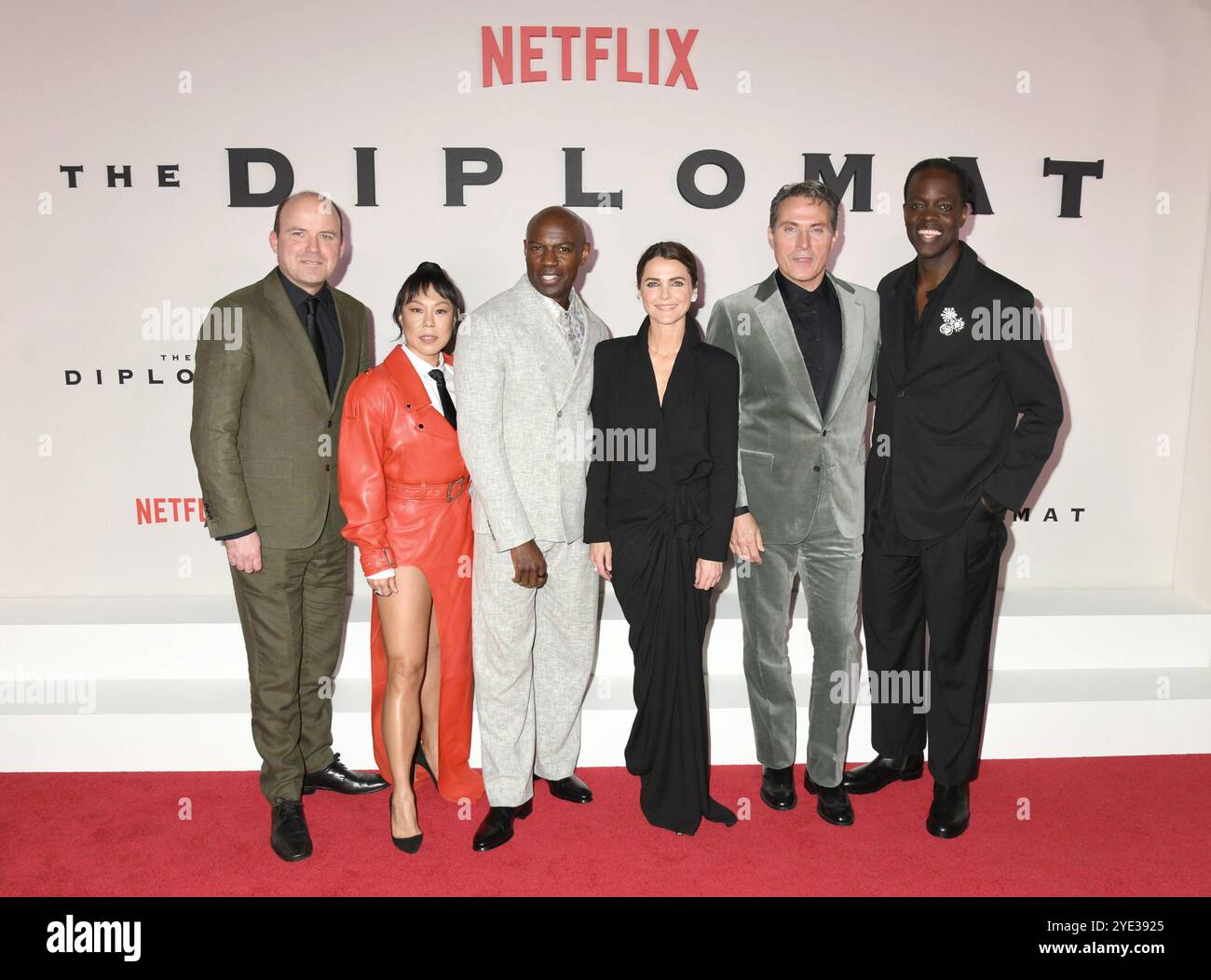 Ny. 28th Oct, 2024. Rory Kinnear, Ali Ahn, David Gyasi, Keri Russell ...