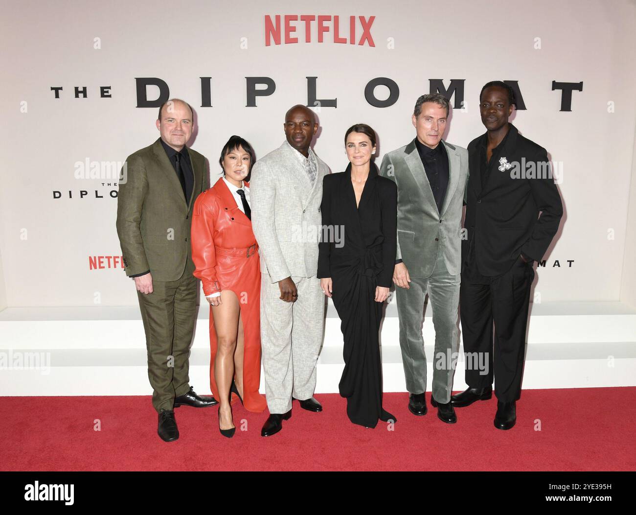 Ny. 28th Oct, 2024. Rory Kinnear, Ali Ahn, David Gyasi, Keri Russell ...