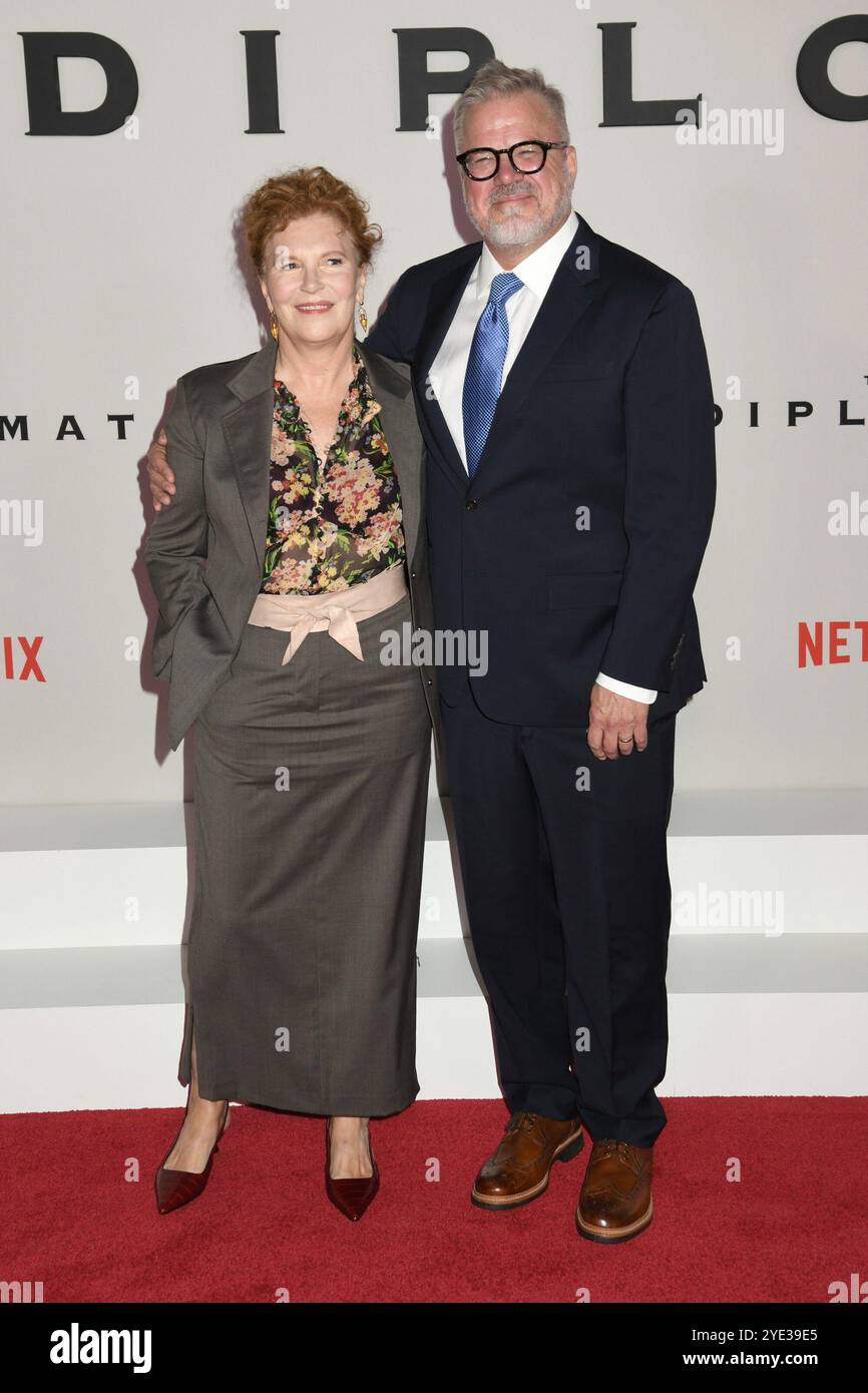 Ny. 28th Oct, 2024. Janice Williams, Alex Graves at arrivals for THE ...