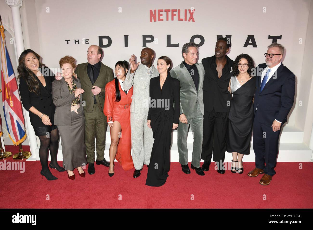 Ny. 28th Oct, 2024. Jinny Howe, Janice Williams, Rory Kinnear, Ali Ahn ...