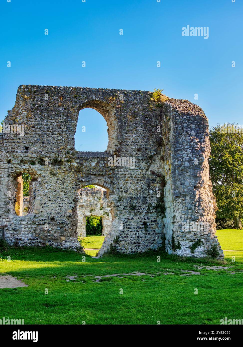 Lewes Priory Ruins, Lewes, East Sussex, England, United Kingdom Stock Photo - Alamy